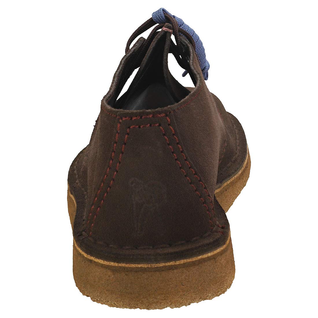 Clarks Originals Mens Desert Trek Suede Dark Brown Shoes 10 US