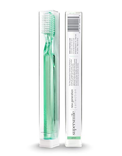 Supersmile New Generation 45° Patented Toothbrush, Green, 2 Count