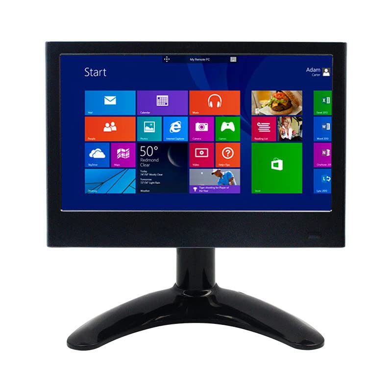 Elec-Link 7-Inch Display 1024 x600 Ultra Thin Full HD IPS Screen Portable Monitor for Raspberry Pi WiiU Xbox 360 Windows (Black, 7 inch)