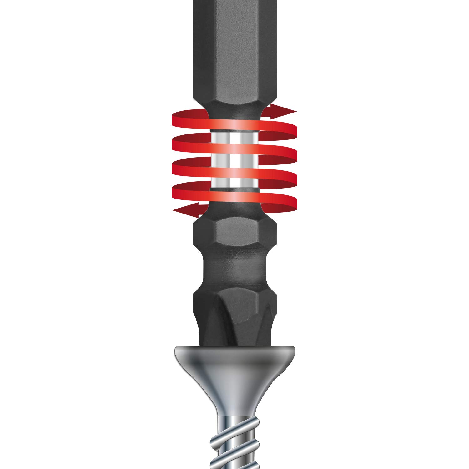 Protorq Impact Driving Accessory Set, 26-Piece,Industrial Strength, 1/4" Hex Shank