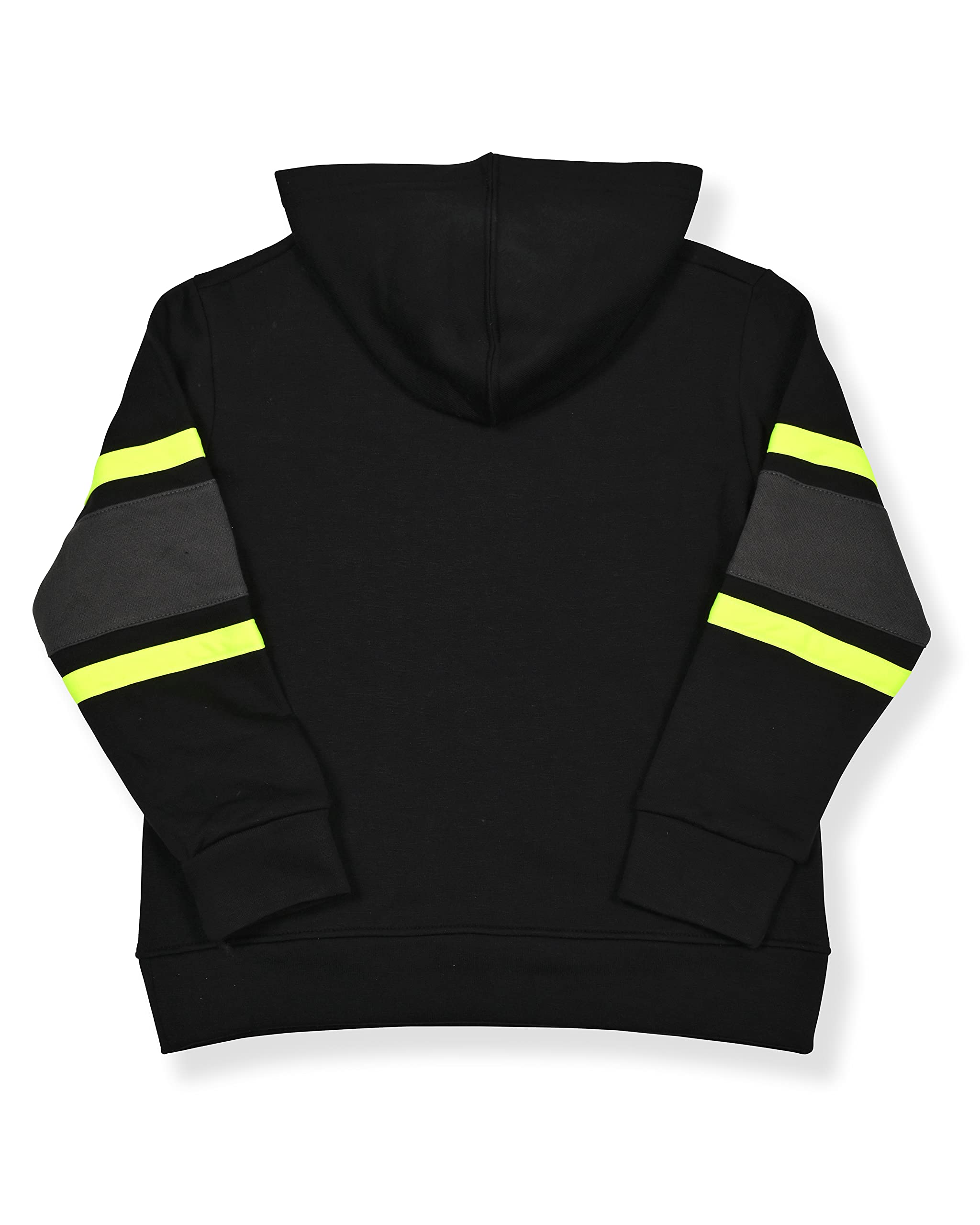Cheetah Boys 2-Piece Fleece Jetsetter Set - Fleece Hoodie and Pants, Black, 10/12