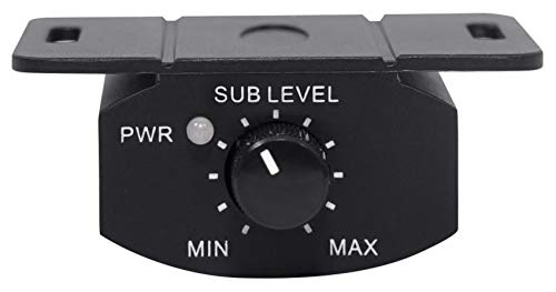 Rockville SS8P 400 Watt Slim Under-Seat Powered Car/Truck Subwoofer Sub+Amp Kit Black