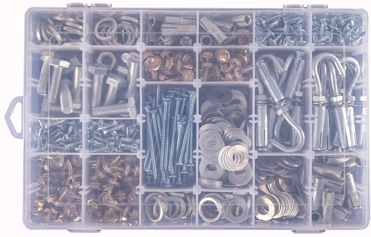 Juvielich Clear Plastic Organizer Box,24 Fixed Grids Storage Container Jewelry Box for Beads Art DIY Crafts Jewelry Fishing Tackles 7.6"x5.2"x0.87"(LxWxH) 2PCS