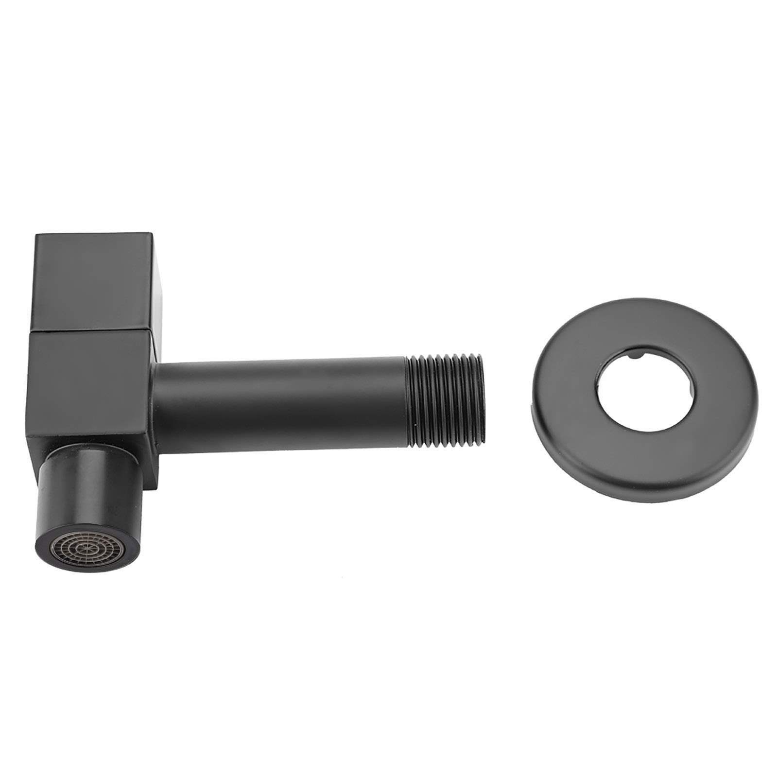 Joyzan Wall Mounted Cold Water Faucet, Single Handle Mop Pool Pond Basin Water Tap Copper Bathroom Washing Machine Lavatory Sink Mount Laundry Washbasin Garden Thread Kitchen Tub Balcony