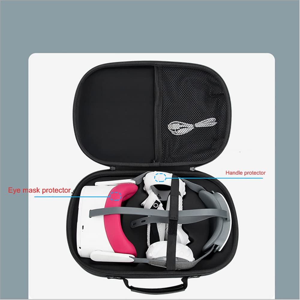 Case for Pico Neo 3 VR Headset Storage Bag,VR Gaming Headset and Controllers Accessories Portable Travel Storage Case