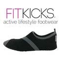 Fitkicks Flexible Flats (Small 5 - 6.5, Fuchsia / Orange)