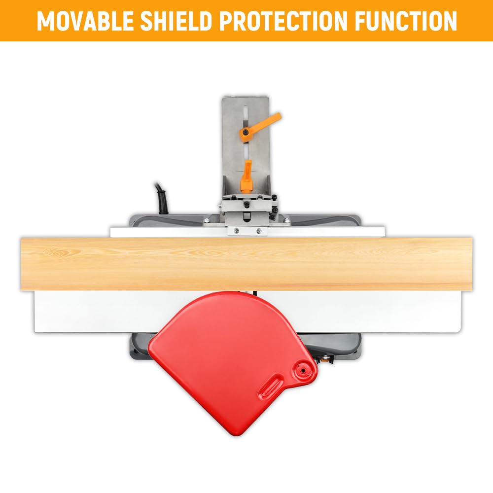 Hoteche 6-Inch Benchtop Jointer - 10.6-Amp Wood Jointer Machine
