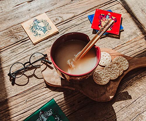 Harry Potter Anime Trio Japanese Ceramic Dinnerware Set | Includes 20-Ounce Ramen Noodle Bowl and Wooden Chopsticks | Asian Food Dish Set For Home & Kitchen | Wizarding World Hogwarts Gifts