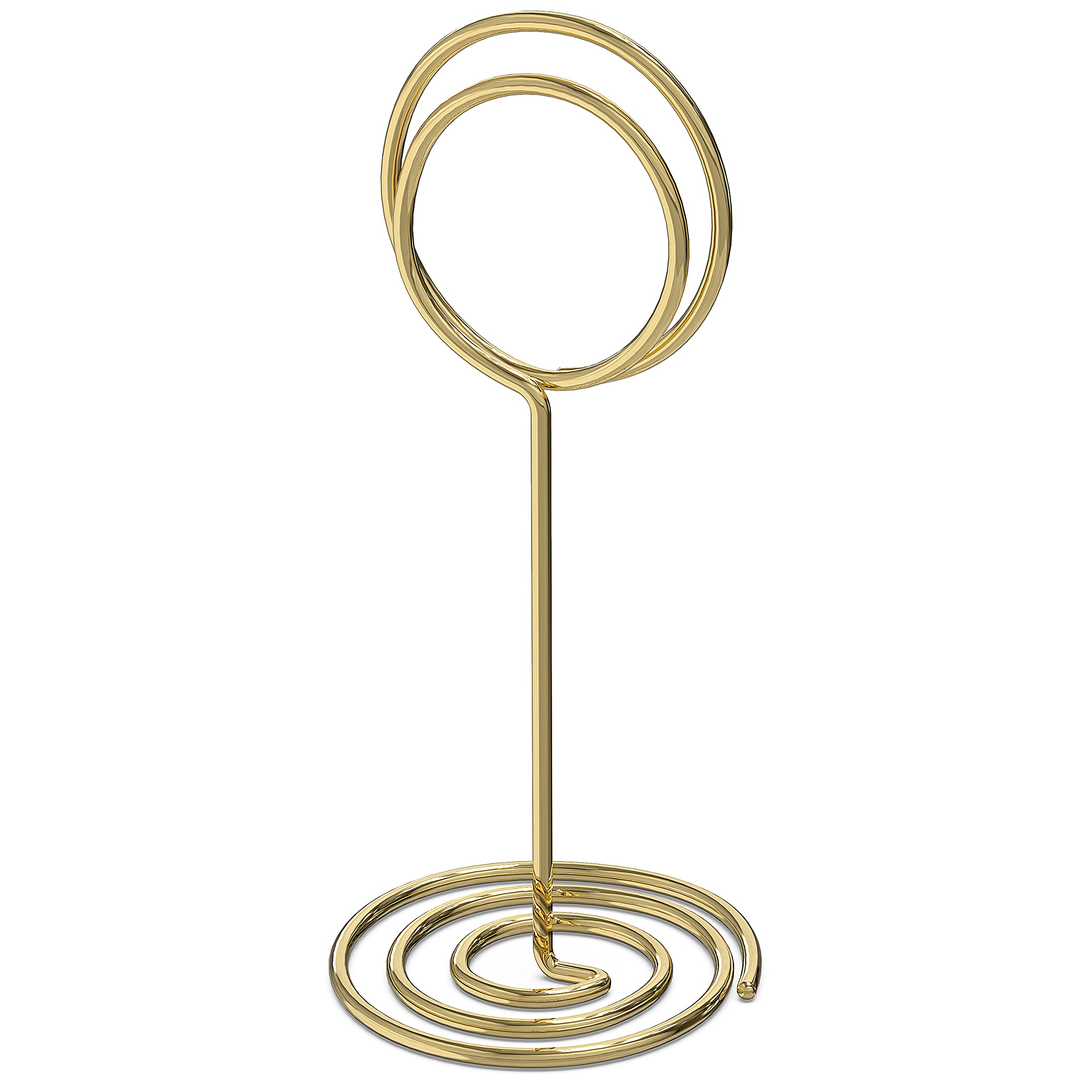 Gold Foil Table Numbers 1-30 with 30 Gold Table Number Holders