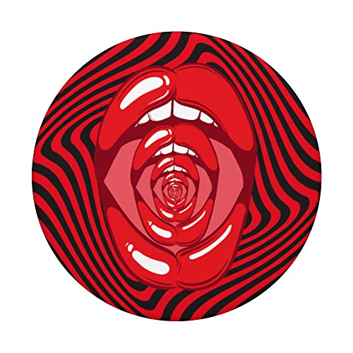 goblincore Surreal Trippy graphic art aesthetic weirdcore PopSockets Swappable PopGrip