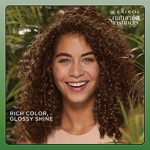 Clairol Natural Instincts Demi-Permanent Hair Dye, 2 Black Hair Color, Pack of 1