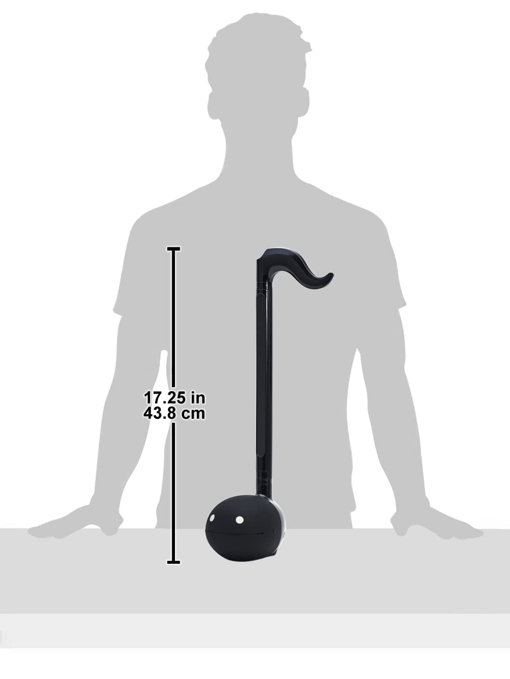 Otamatone Deluxe Electronic Musical Instrument for Adults Portable Synthesizer Digital Electric Music from Japan by Cube/Maywa Denki Cool Stuff Gifts, Black [English Manual]