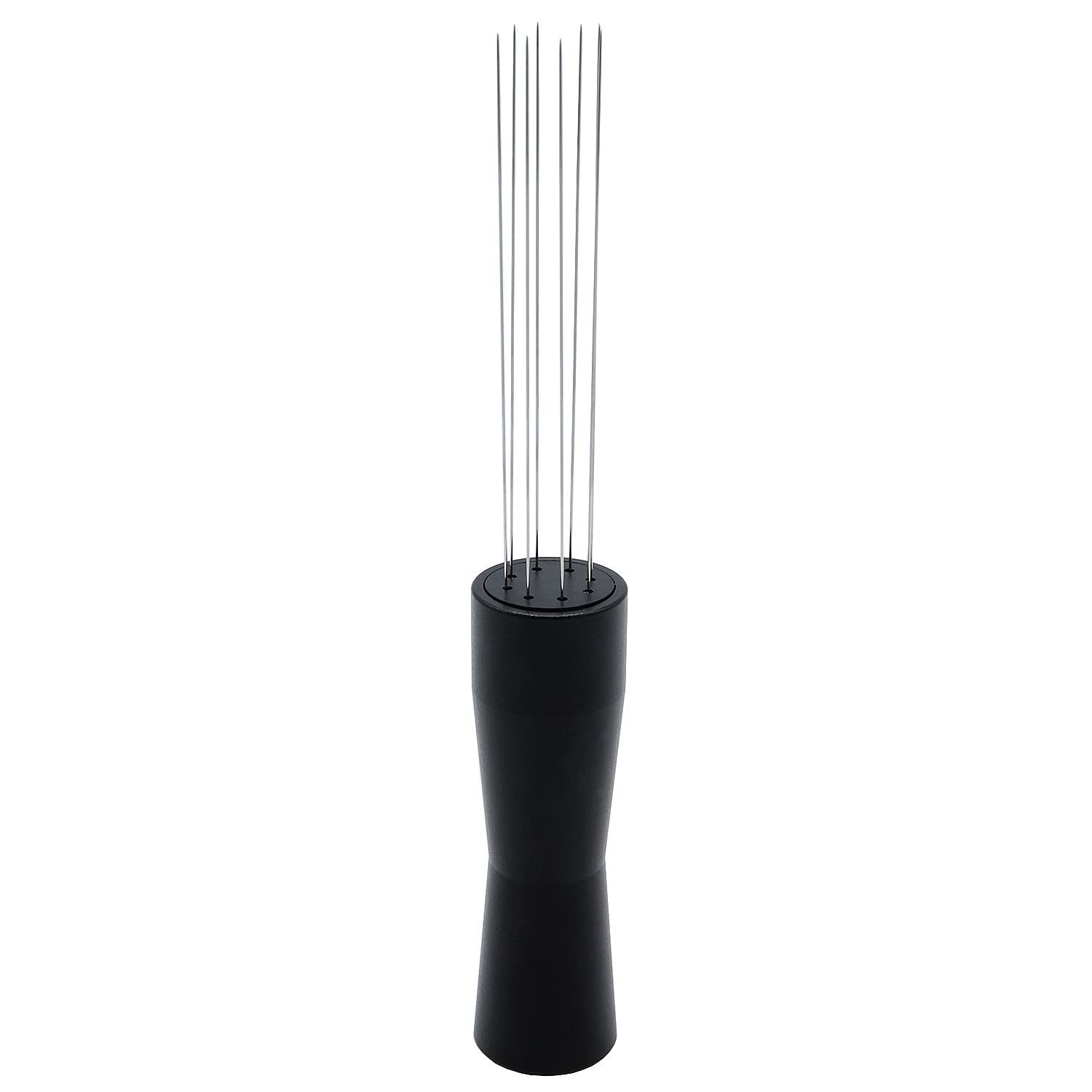 Espresso Coffee Stirrer, Coffee Stirring Tamper WDT Distribution Tool, Needle Type Distributor Hand Stirrer Tool (Black)