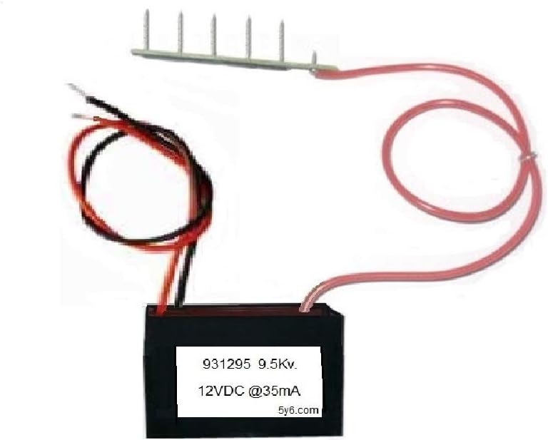 Negative ion Generator (12VDC) Module w MicroPin Stainless Steel Needles Low Voltage