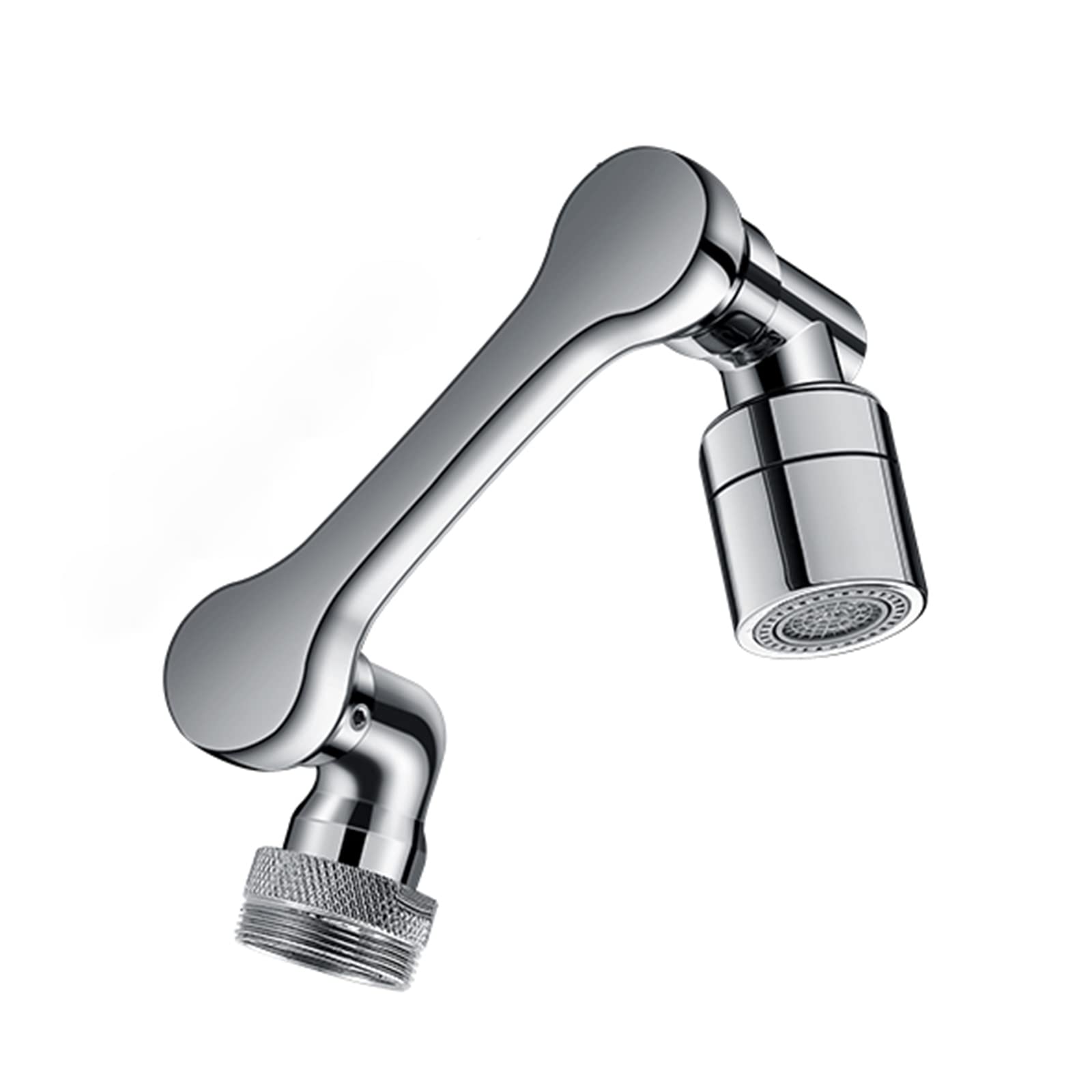 Faucet Extender for Bathroom Sink Universal,1080 Faucet Extender Brass,Splash Filter Faucet Extender,2 Water Outlet Modes,Faucet Attachment for Bathroom Sink Household