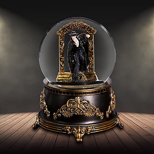 The San Francisco Music Box Company Phantom Stepping Through Mirror Water Globe
