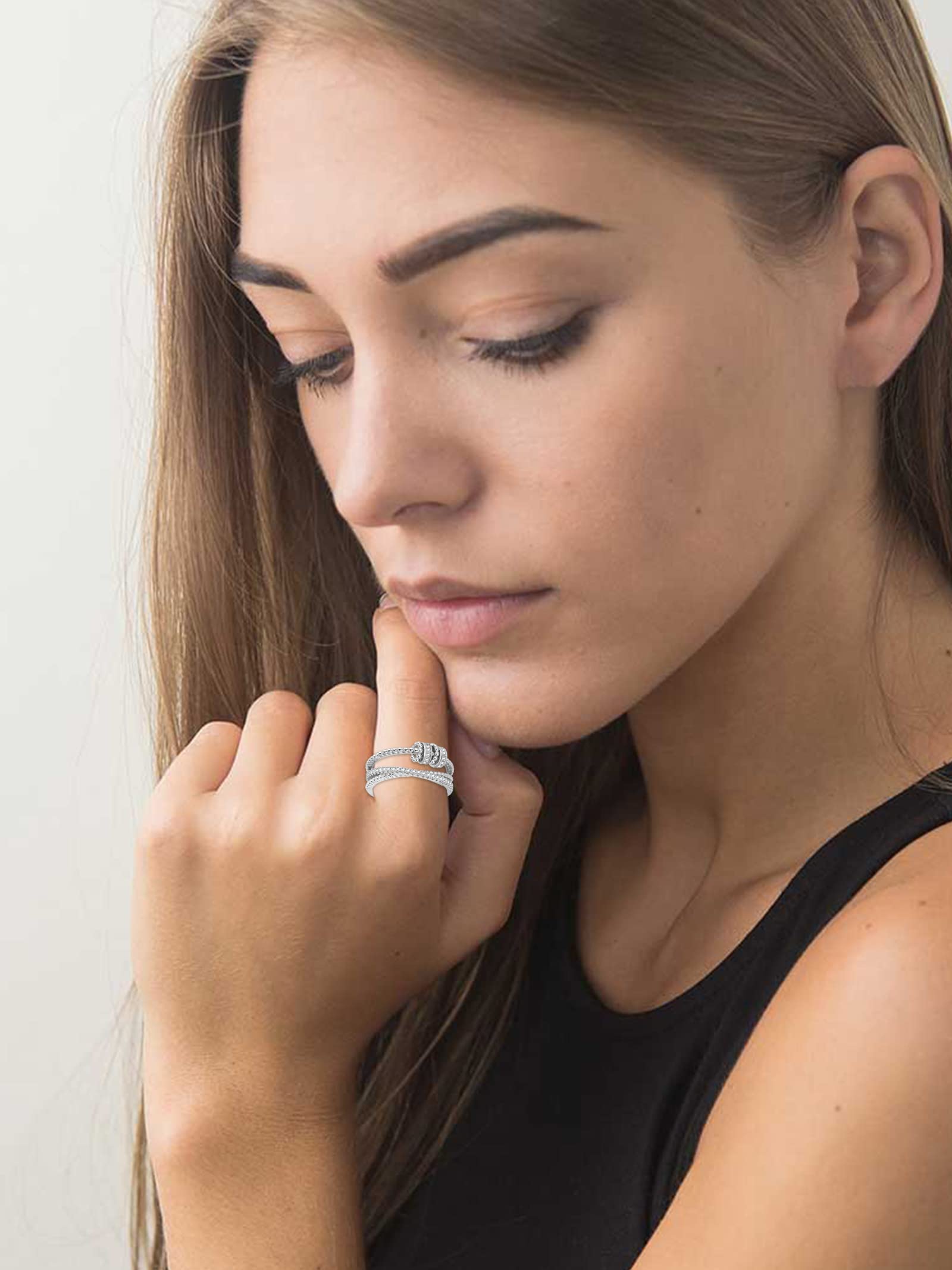choice of all Diystar Threanic Triple-spin Ring