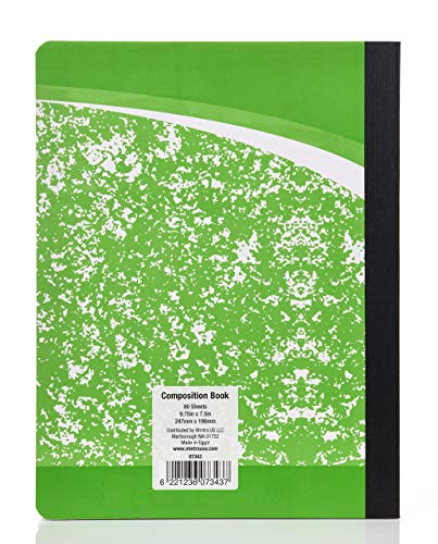 Mintra Office Primary Composition Books (4 Pack, Primary Ruled - Assorted)