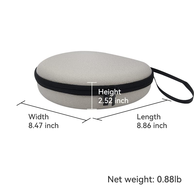 Hard Storage Case for Airpods Max Headphones with Sleep Mode Function, Protective Hard Shell Travel Carrying Bag for Apple AirPods Max