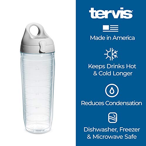 Tervis Made in USA Double Walled Guy Harvey Insulated Tumbler Cup Keeps Drinks Cold & Hot, 24oz Water Bottle, Ocean Scene