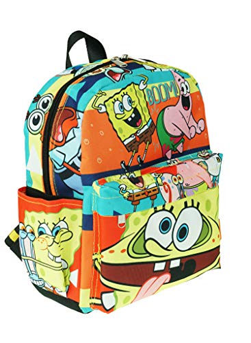 KBNL SpongeBob 12inch Deluxe All Over Print Daypack A21272 Medium