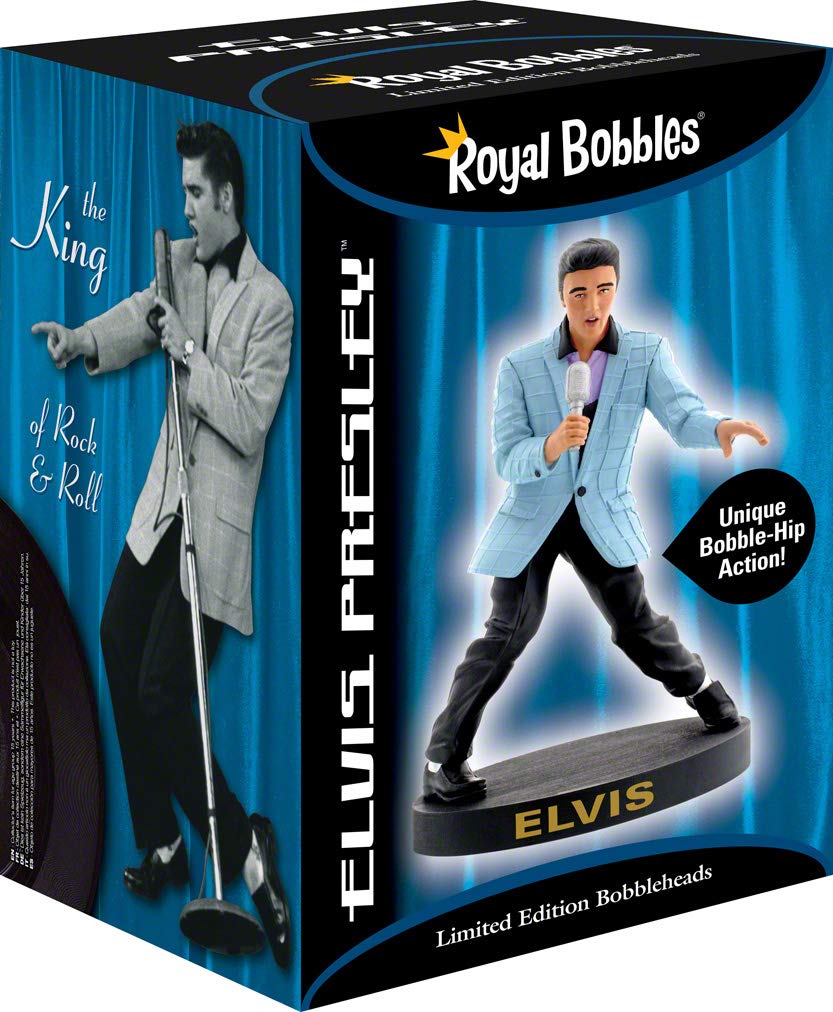 Royal Bobbles Elvis Presley BobbleHIPS Collectible Bobblehead Statue