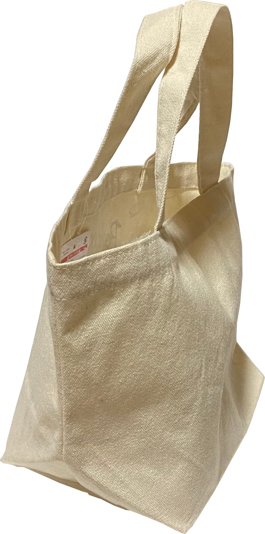 EITAI T029 Sanrio Kuromi Cute Mini Tote Bag, Shopping Bag, Kitchen Reusable Grocery Bag, 12.9 in(W) × 7.4 in(L) × 5.1 in(D), White One Size