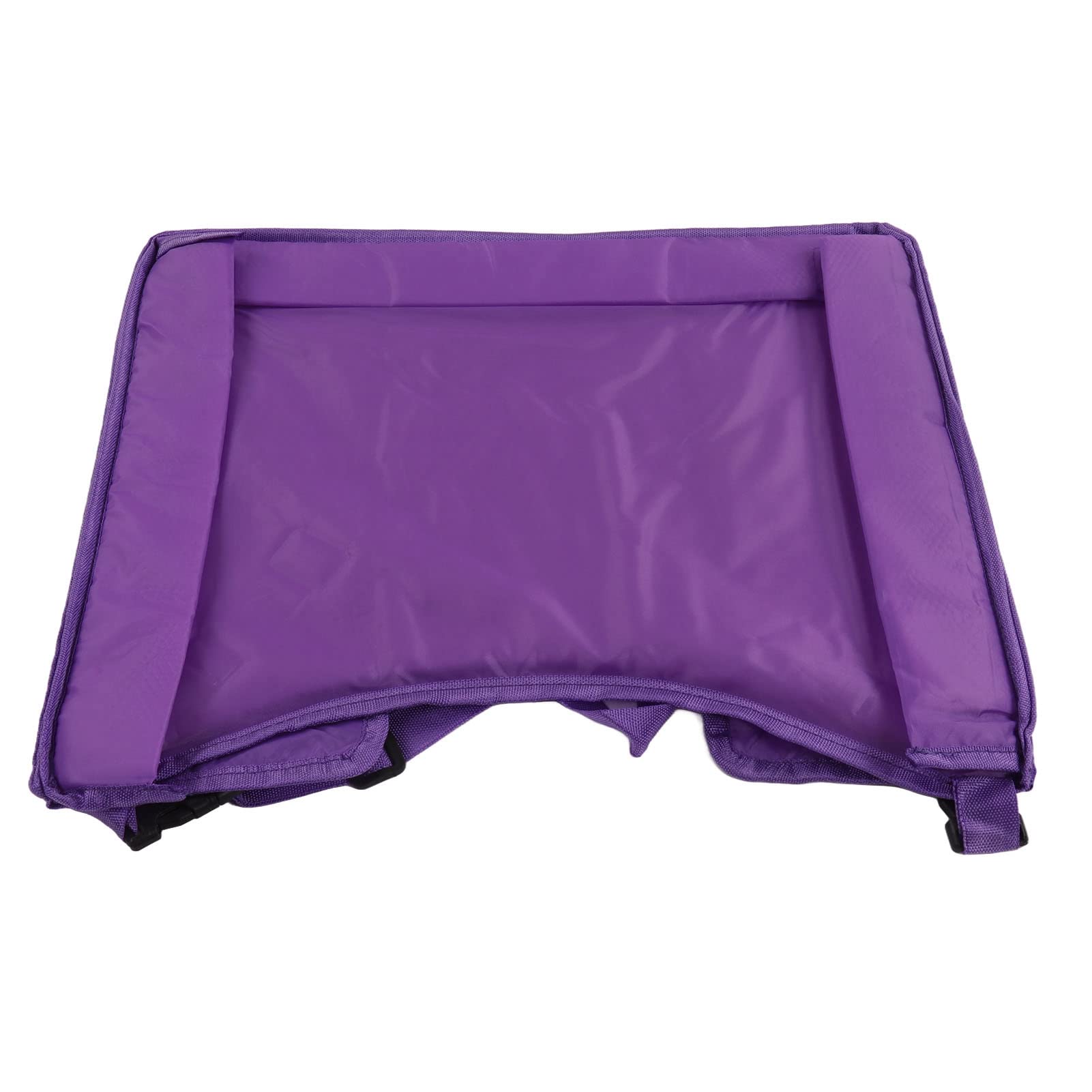 Foldable Kids Travel Car Table Tray Waterproof Toddler Lap Desk for Baby Carriages Lap Desk Accessory Purple