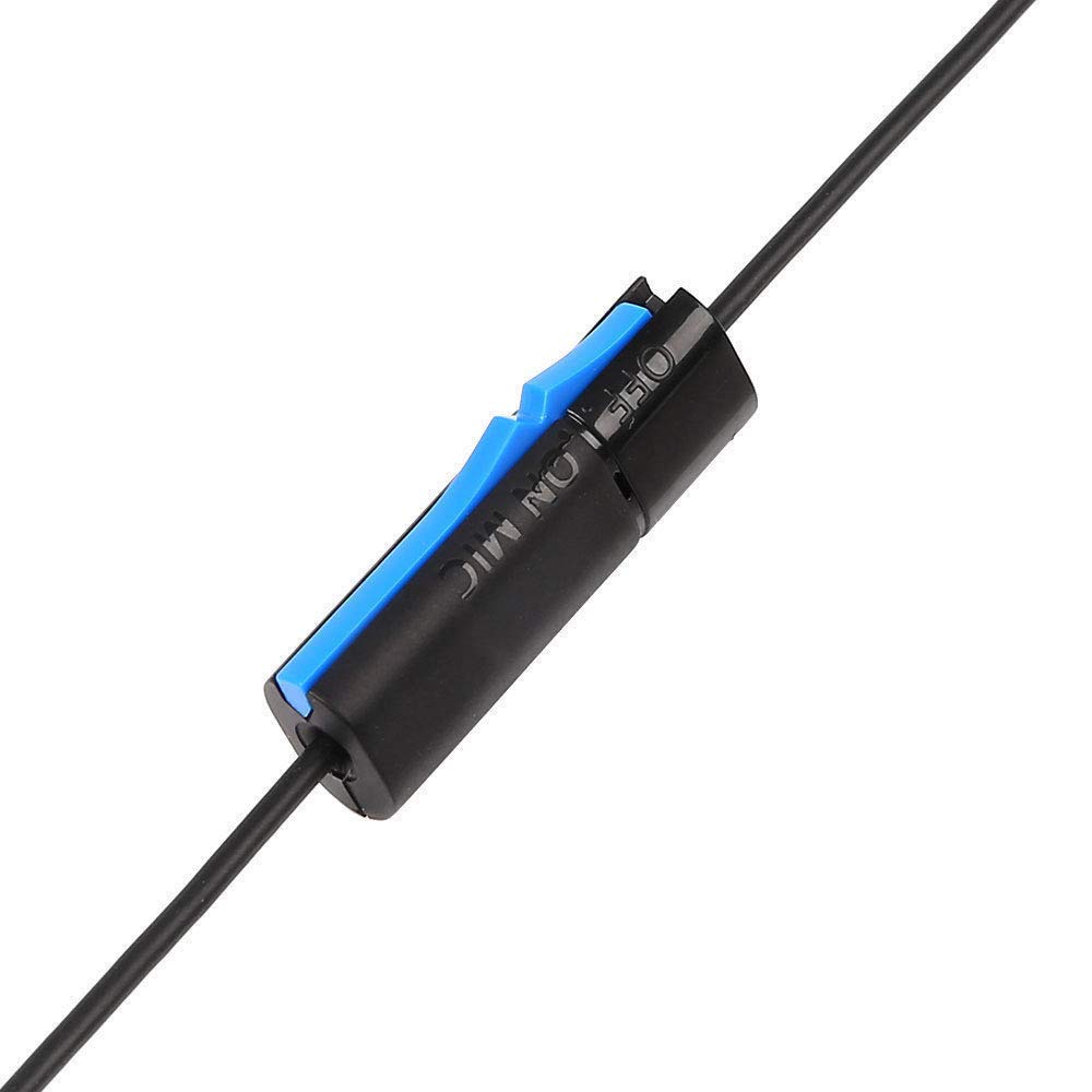 OSTENT 3.5mm Jack Headset Earphone Headphone Mic for Sony PS4/Slim/Pro Controller