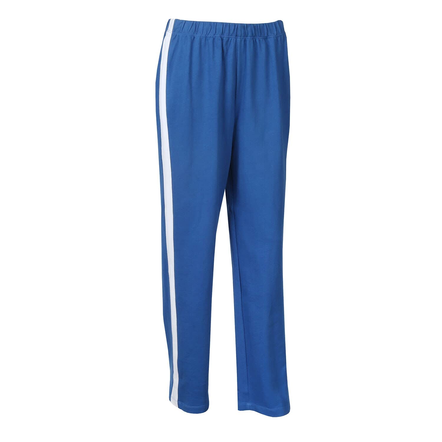 CATALOG CLASSICS Womens Sweat Suits 2 Piece Set Jogger Track Suits for Women Set, Royal, Large