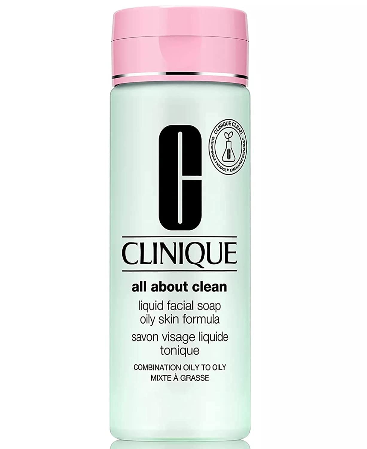 Clinique All about Clean Liquid Facial Soap Oily Skin, 6.7 Ounce