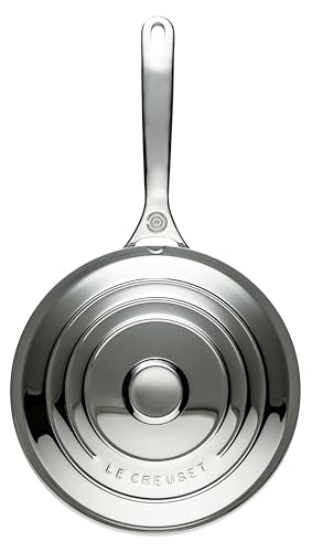Le Creuset Tri-Ply Stainless Steel Saute Pan, 3 qt.