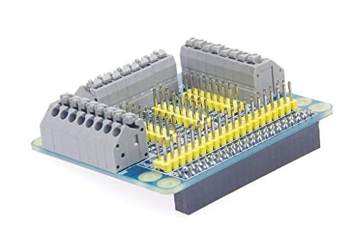 DAOKI GPIO Expansion Board Raspberry Pi Shield for Raspberry PI 4B/3B GPIO Extension Board Multi-Function with Screw Accessories for Raspberry Pi 3/2 DIY Kit