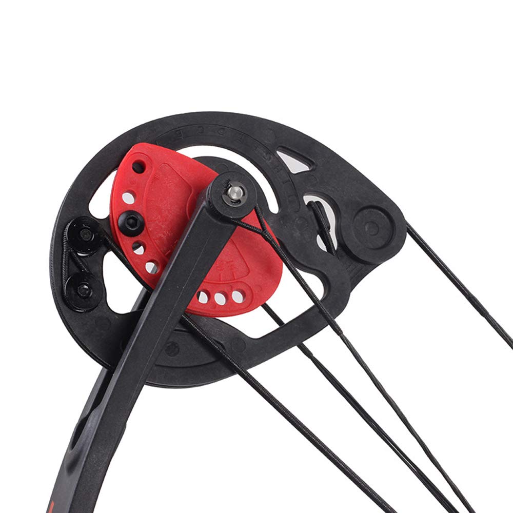 Children's Archery Set Compound Bow, Outdoor Adjustable Longbow Shooting Bow for Children's and Adult Garden Game Gift,Black