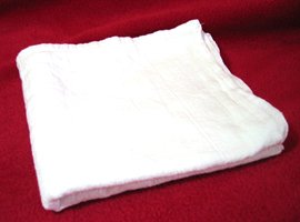 Flour Sack Dish Towels 30 Inches Square 100% Soft, White Cotton Set of Three