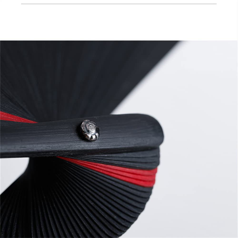 DOUYA Silk Ancient Fan Fan Chinese Craft Fan Hanfu Dance Fan Gift Fan Summer Cool Folding Fan (1)