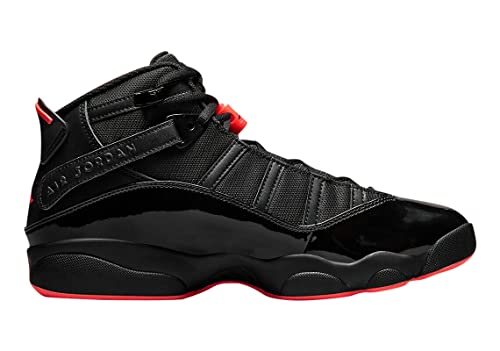 Men's Jordan 6 Rings Black/Infrared 23-Black (322992 066) - 13
