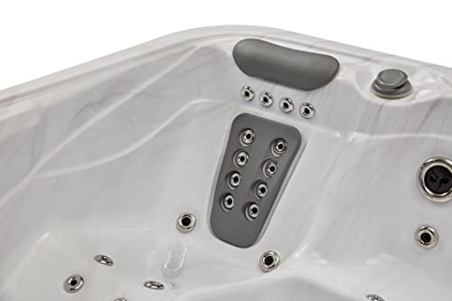 Casey 3 Person 47 Jet Lounger Hot Tub with Bluetooth