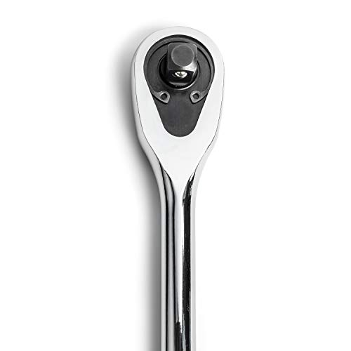 GEARWRENCH 3 Piece 1/4", 3/8" & 1/2" Drive 84 Tooth Full Polish Teardrop Ratchet Set - 81206A-07