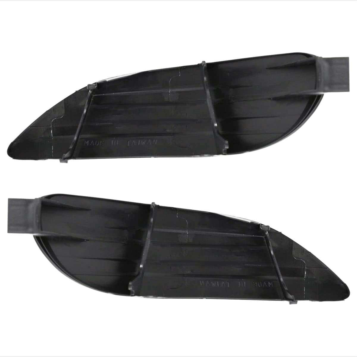 Parts N Go Fog Light Cover Set Replacement for 2005-2008 Corolla Front Driver & Passenger Side Left Right - TO1038107 TO1039107 5212802200 5212702170