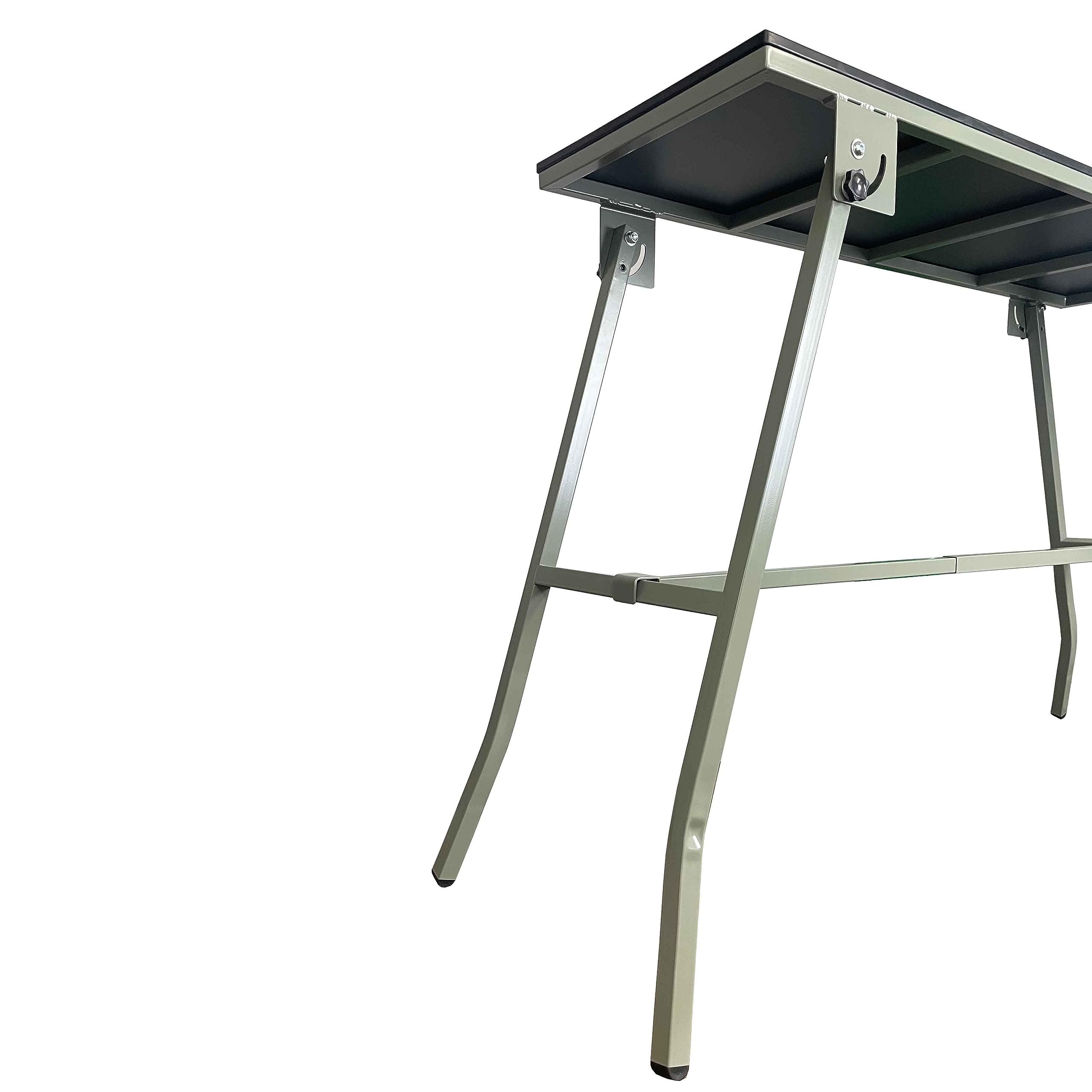 DEMON UNITED Ultimate Ski and Snowboard Tuning and Wax Bench, Waxing Table with Foldable Legs, Compact Design for Easy Travel and Setup