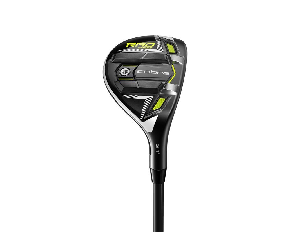 Cobra Golf 2021 Radspeed Hybrid Gloss Black-Turbo Yellow (Men's Right Hand, UST Recoil 480 ESX, Stiff Flex, 21), Standard