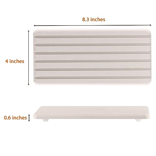 Instant Dry Sink Organizer(8.27" X 3.94"), Diatomaceous Earth Kitchen Soap Tray Set of 2, Storage Rack Under Sink in The Modern Home