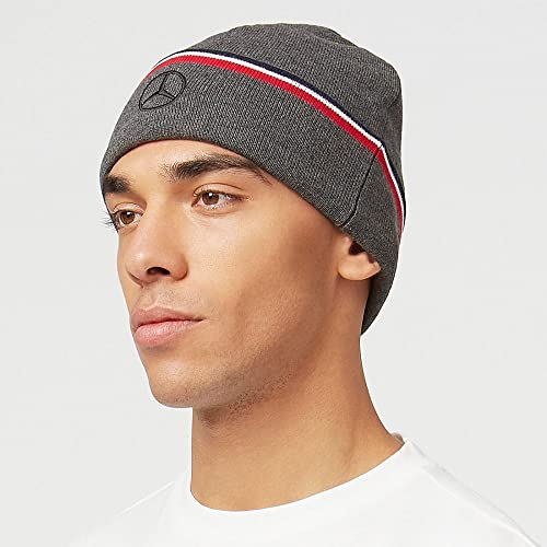 Mercedes AMG Petronas Formula One Team - Official Formula 1 Merchandise - 2022 Team Beanie - Grey - One Size
