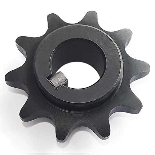 QYMOTO 40/41/420 Chain Sprocket 10 Tooth 5/8'' Bore 3/16'' Keyway for Coleman KT196,Hammerhead Mudhead 80T, Trailmaster XRX Go Kart Sprocket 30 Series Torque Converters