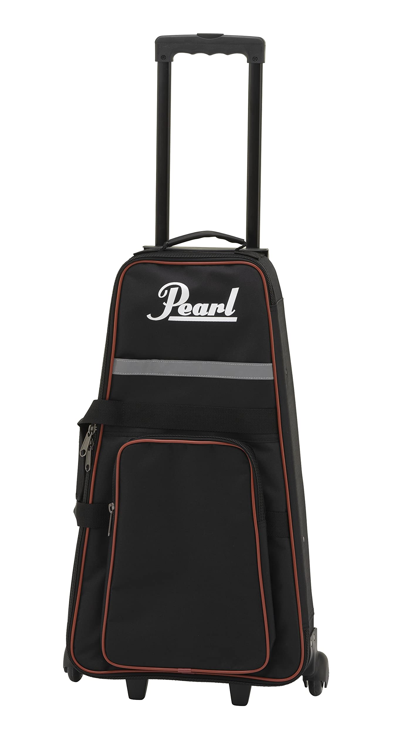 Pearl 32 Note Glockenspiel Bell Kit Student Educational Percussion Kit with Tunable Practice Pad, Rolling Carrying Case, Sticks and Mallets (PK910C)