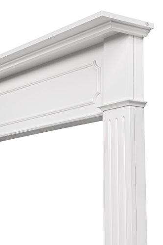 Pearl Mantels 520-48 Berkley Paint Grade Fireplace Mantel, 48-Inch, White, 48 Inch