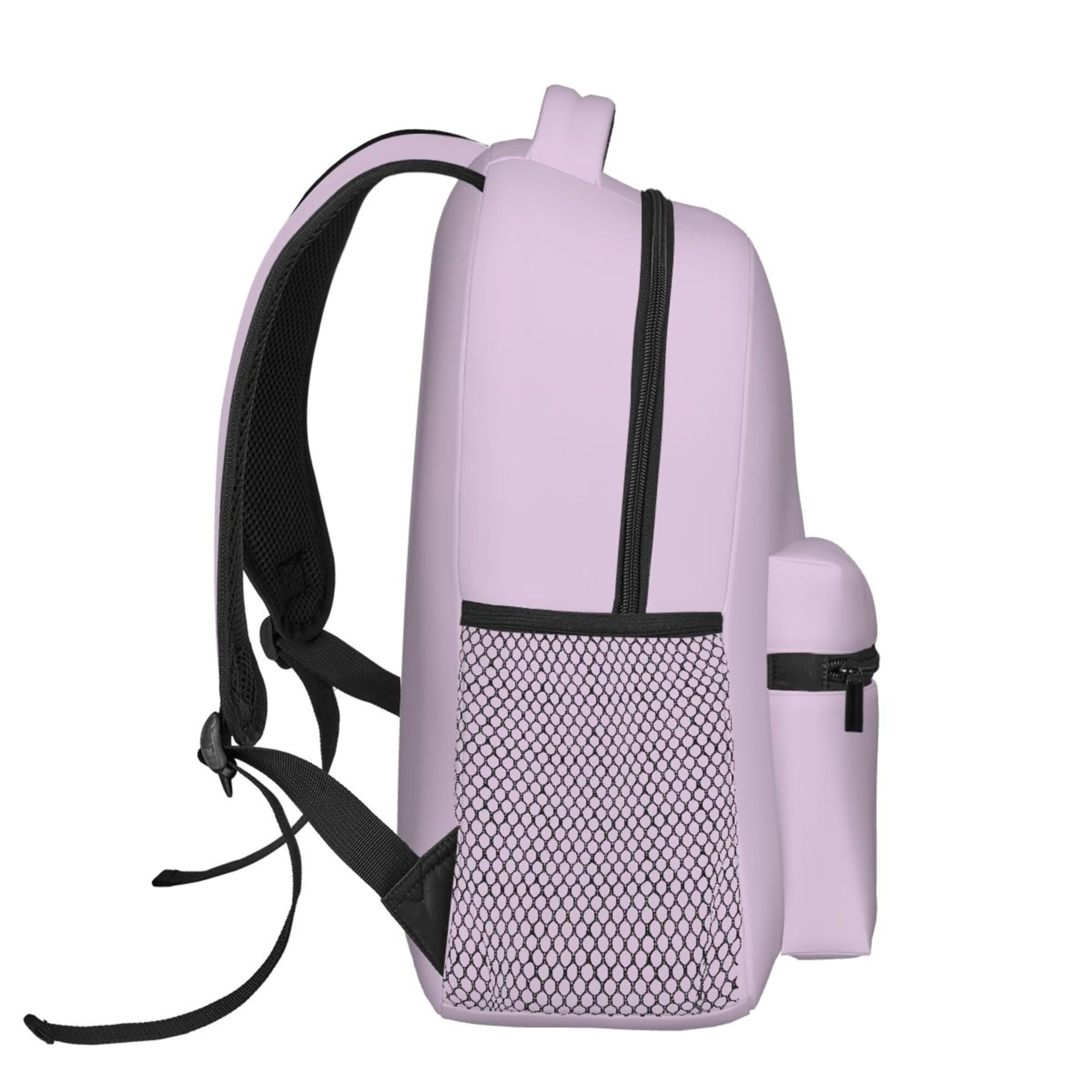 CUKCIC ERICAT 3D Printing Backpack Cute Purple Daily Large Capacity Personalized Backpack