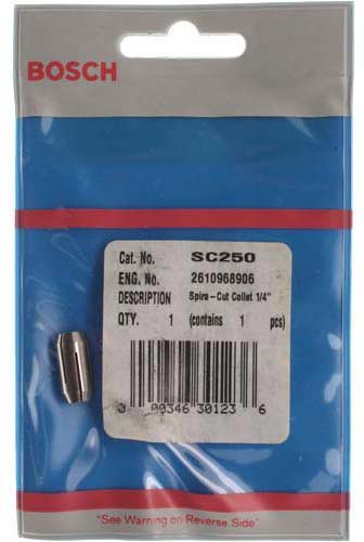 Bosch SC250 Spiracut 1/4 inch Collet USA