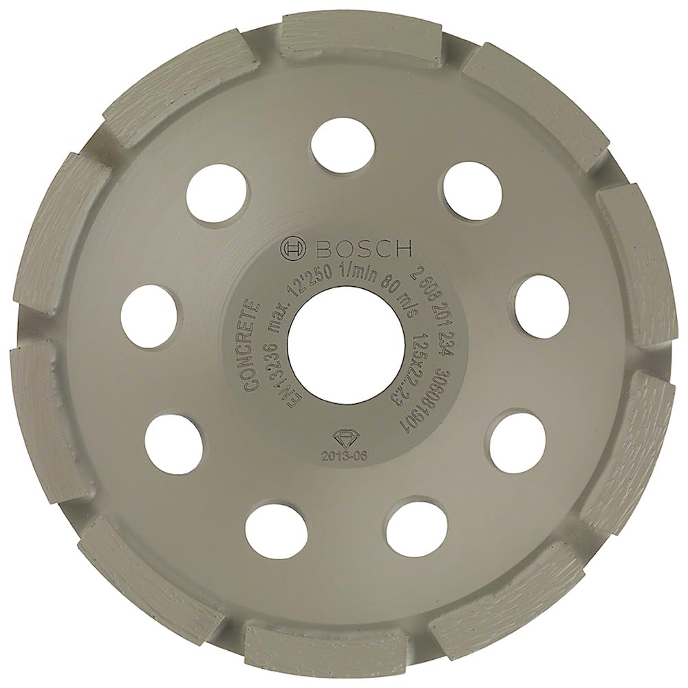 Bosch Std for Concrete Segmented Diamond Plate 125x22.2x5mm